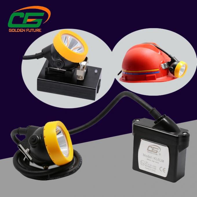 15000 Lux Underground Cap Lamps , Explosion Proof Led Miner Headlamp