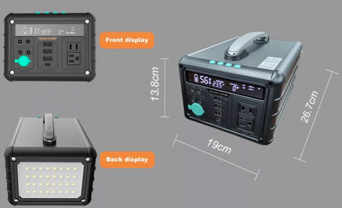 Custimized Solar Generator Portable Power Station Aluminium Alloy Shell ...