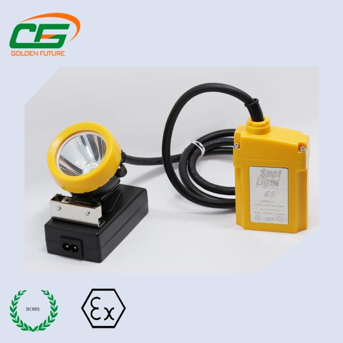 Explosion Proof Security LED Mining Headlamp 1w 6.6ah Battery Operated ...