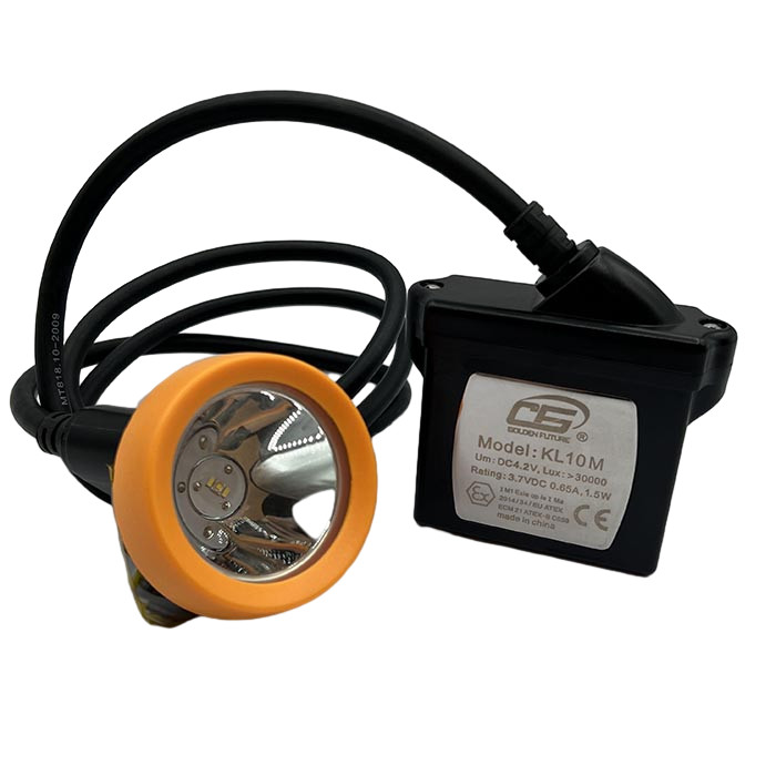KL10M Rechargeable Mine LED Cap Lamp 25000 Lux Mining Helmet Lamp